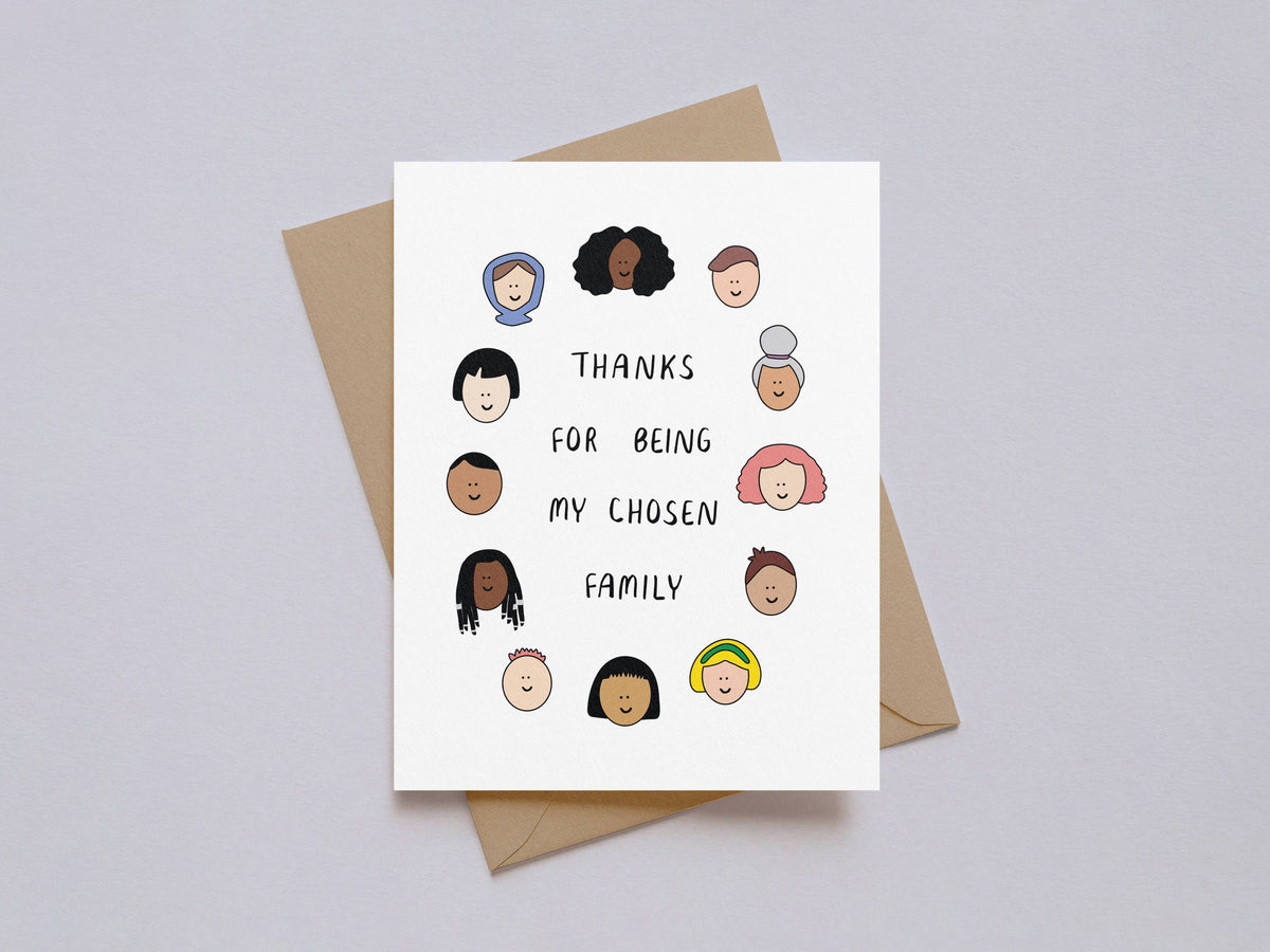 Chosen Family Thank You Card – Atlas General Store