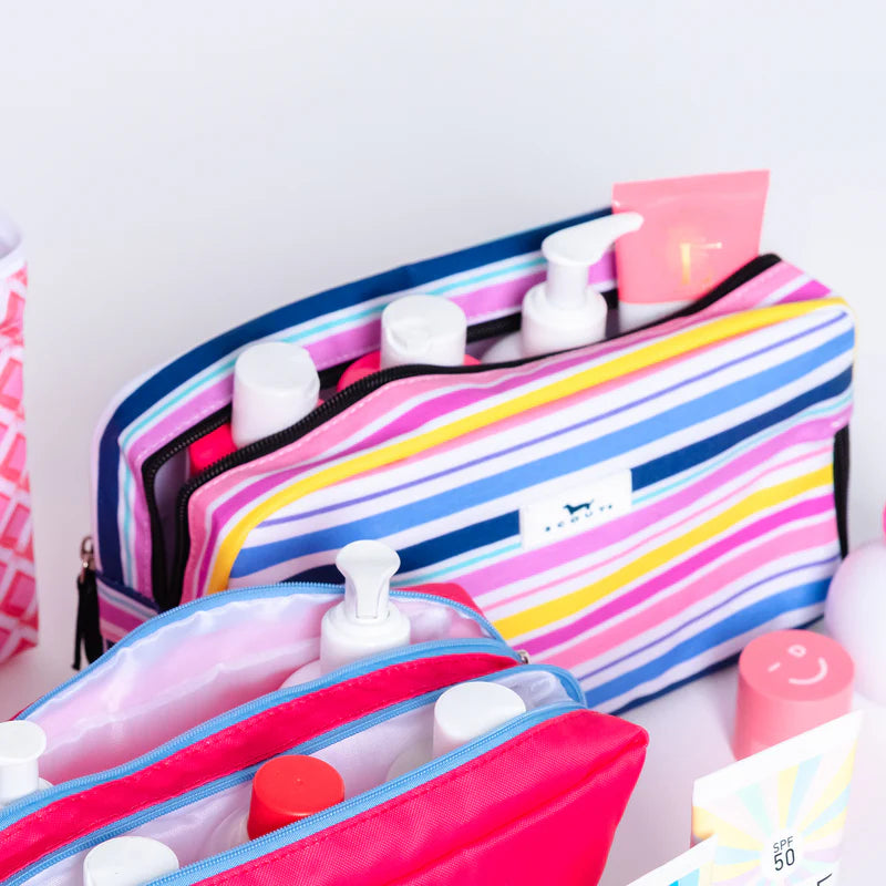 3-Way Toiletry Bag - Stripe a Pose – Atlas General Store