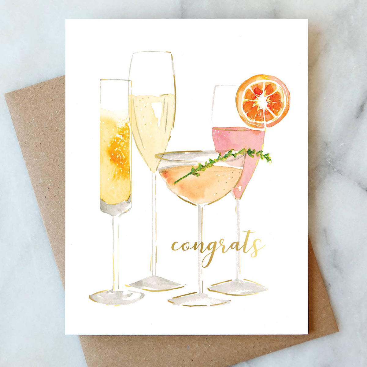 Bubbly Congrats Card – Atlas General Store