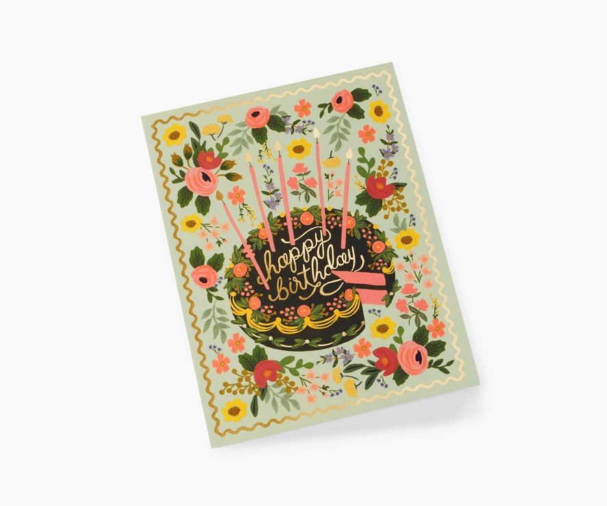 Floral Cake Card – Atlas General Store