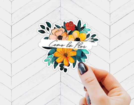 Como la Flor Sticker – Atlas General Store